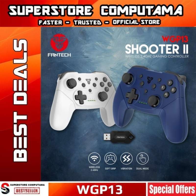 Jual Fantech Wgp13 / Wgp 13 Shooter Ii Wireless Gamepad Di Seller ...