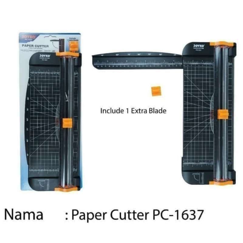 Jual Alat Potong Kertas Pemotong Kertas Paper Cutter Pc 1637 Joyko Di