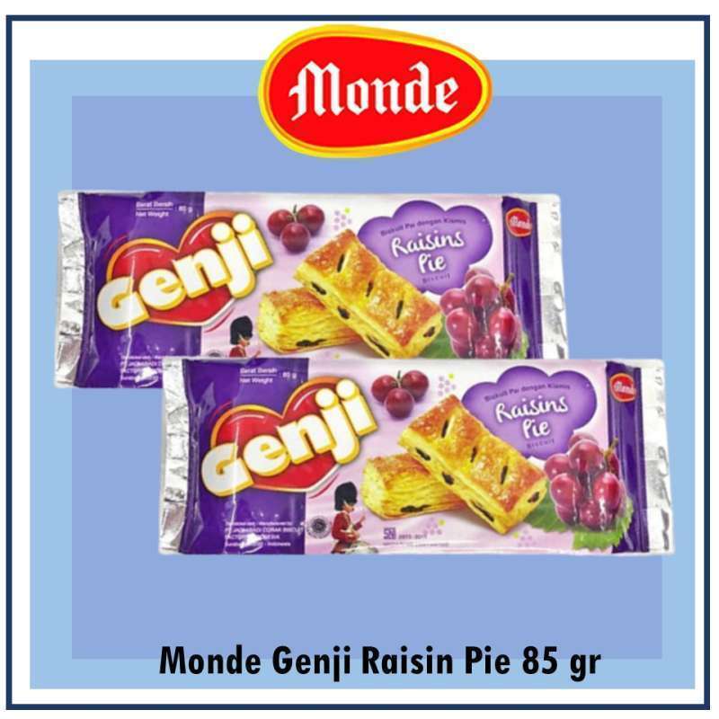 Jual Monde Genji Raisin Pie 85 gr di Seller Jinjing shop13th - Jinjing ...