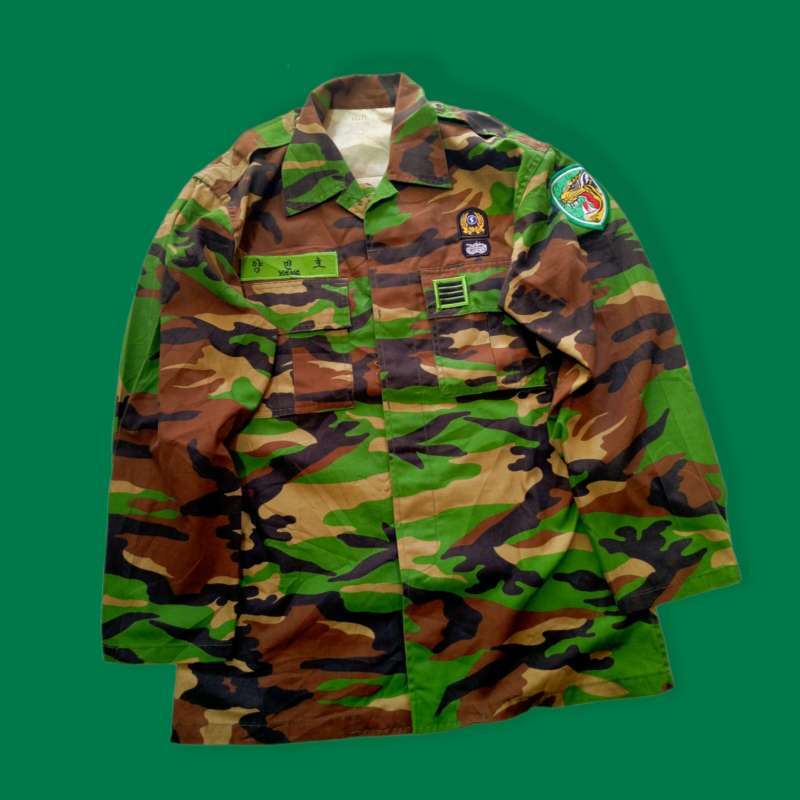 Jual BDU Woodland Korean army original like new - L di Seller SAGAS.army - Raharja, Kab ...