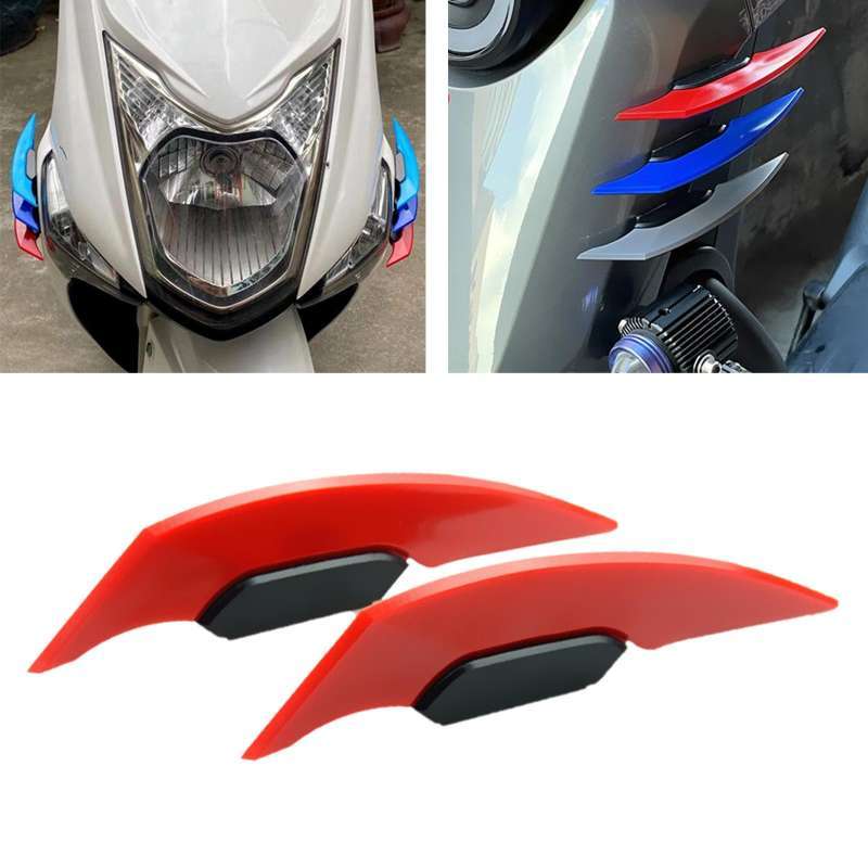 Jual Motorcycle Winglet Aerodynamic Spoiler Wing Fit For Electric ...