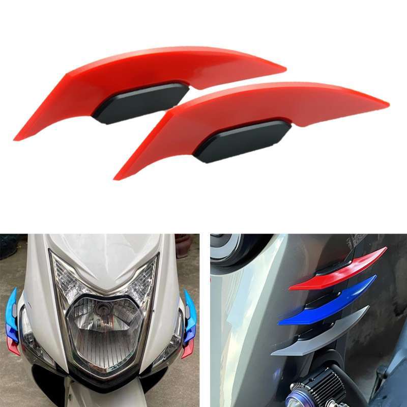 Jual Motorcycle Winglet Aerodynamic Spoiler Wing Fit For Electric ...