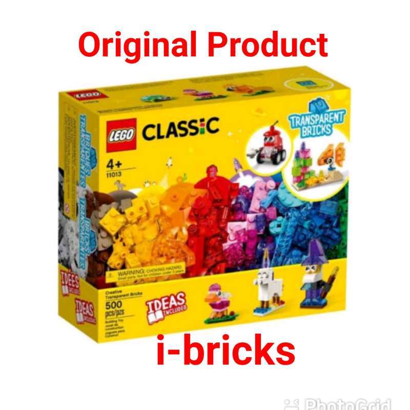 Jual Lego Classic 11013 Creative Transparent Bricks Di Seller I-bricks ...