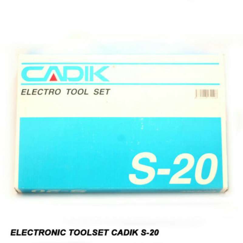Jual Electro Tool Set Cadik S-20 Elektronik Toolset Cadik S20 Di Seller ...