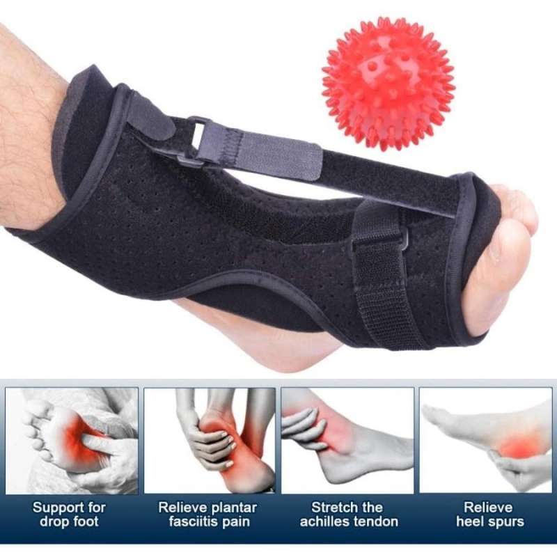 Jual Plantar Fasciitis Night Splint Ankle Brace For Foot Orthosis ...