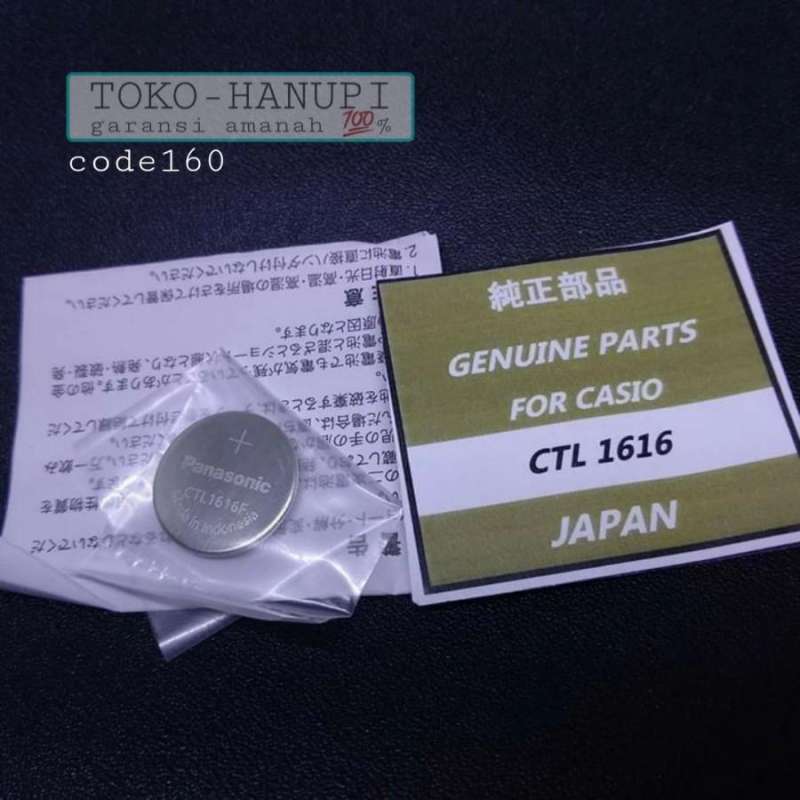 Jual Baterai Panasonic Ctl1616 Ctl-1616f Rechargeable Original Di ...