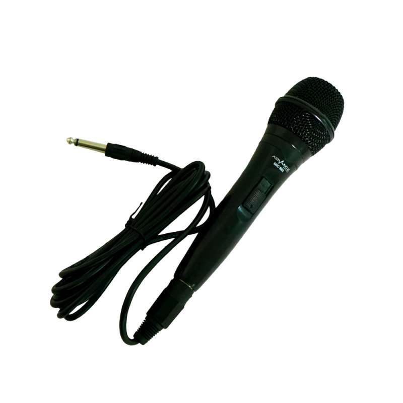 Promo Advance Mic-885 Single Profesional Dynamic Microphone Speaker Mic ...