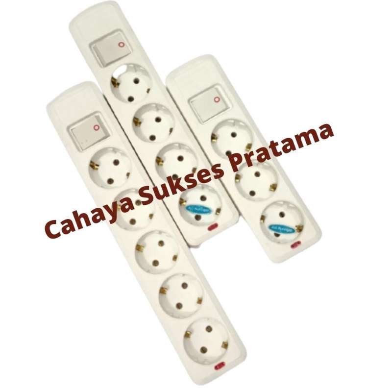 Jual Stop Kontak Arde Switch Matsuka 3/4/5 Lubang Ta9923/9924/9925 ...