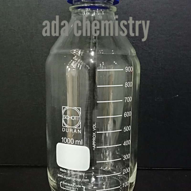 Promo Laboratory Bottle - Botol Sampel - Botol Lab - DURAN 1000 ml ...