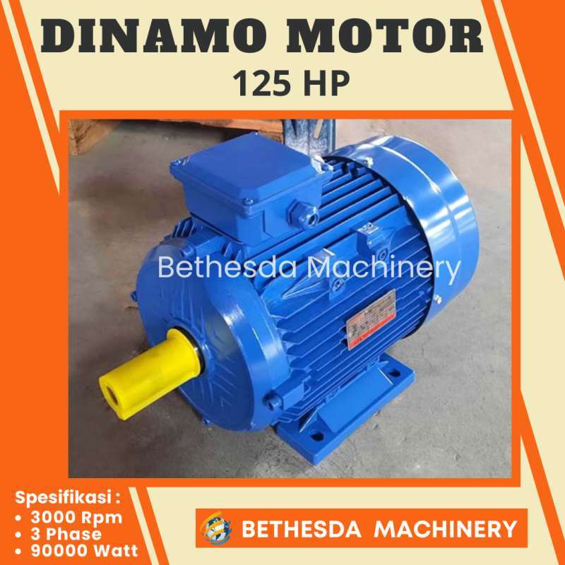 Jual Mesin Dinamo Motor Electro 75 Hp 100 Hp 125 Hp 150 Hp Mesin Dinamo ...
