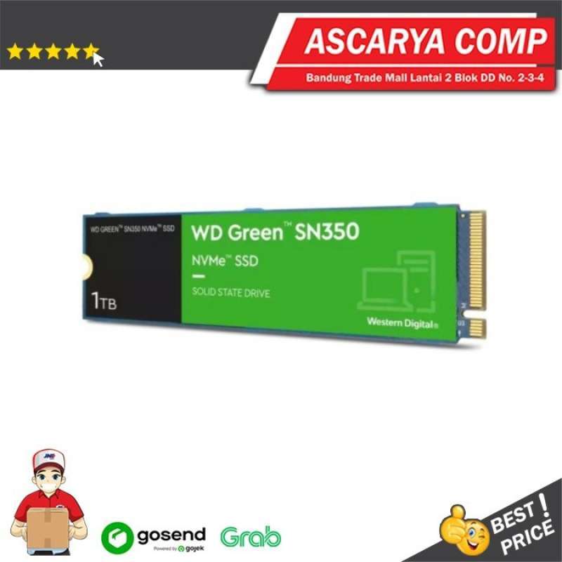 Wd Ssd Green Sn350 1 TB 🔥 Harga & Spesifikasi Terbaru Juni 2025
