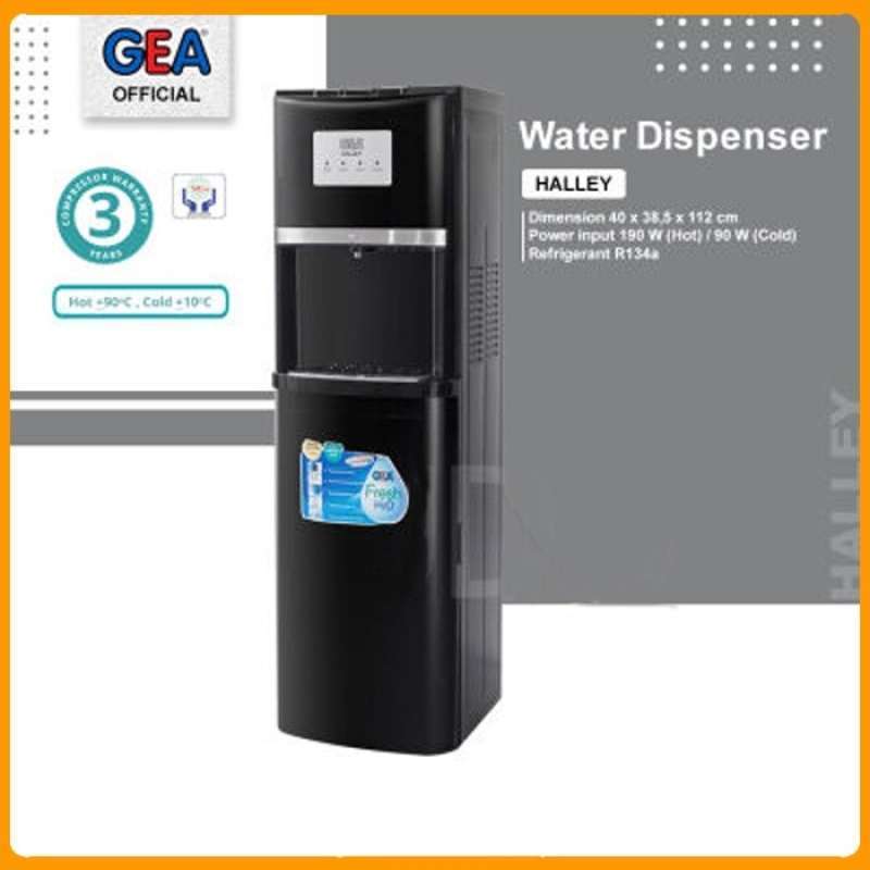 Promo Rsa Gea Halley Dispenser Galon Bawah Hot Cool Normal Low Watt ...