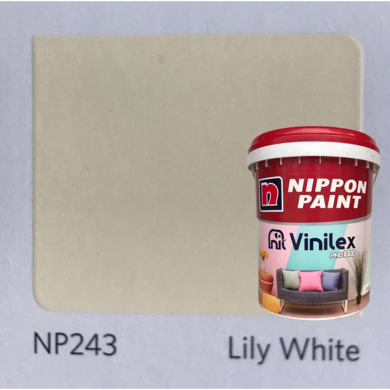 Jual Cat Tembok Interior Vinilex Pro 1000 5 kg / Gallon - Nippon Paint ...