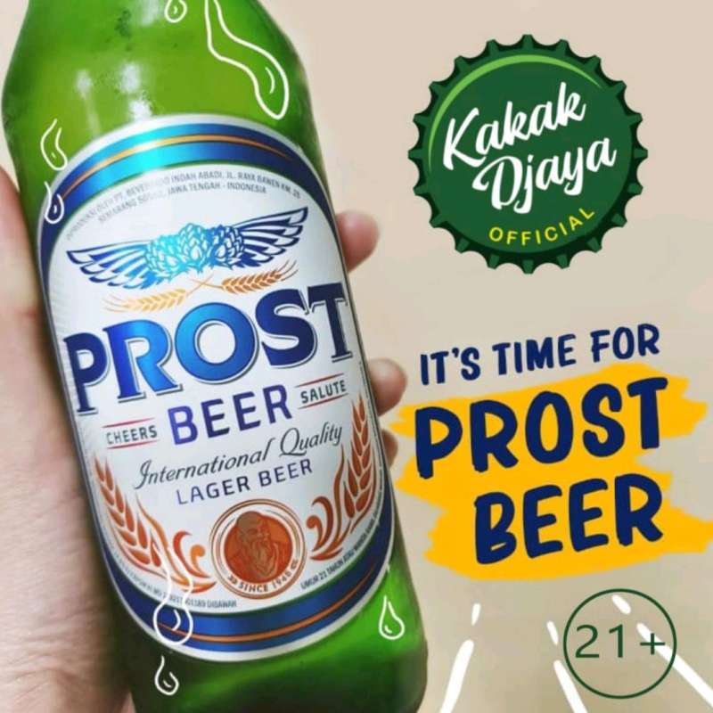 Jual Prost beer Prost bir Prost Lager Beer 330ml bottle Prost botol di ...