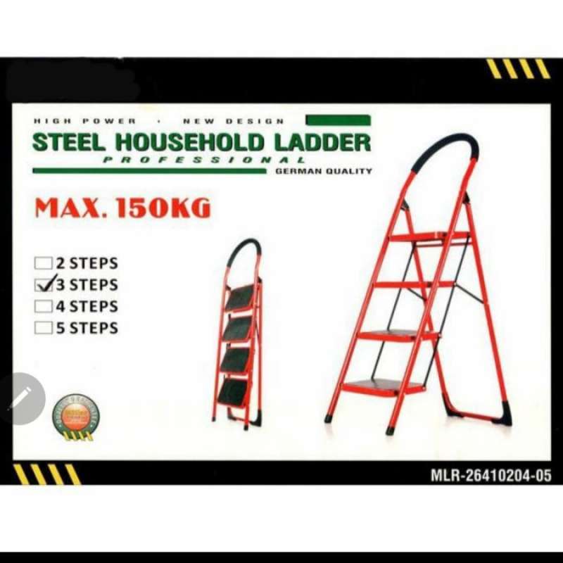Promo Tangga Lipat 3step Injakan Ada Pegangan Tangan / 3 Step Ladder ...