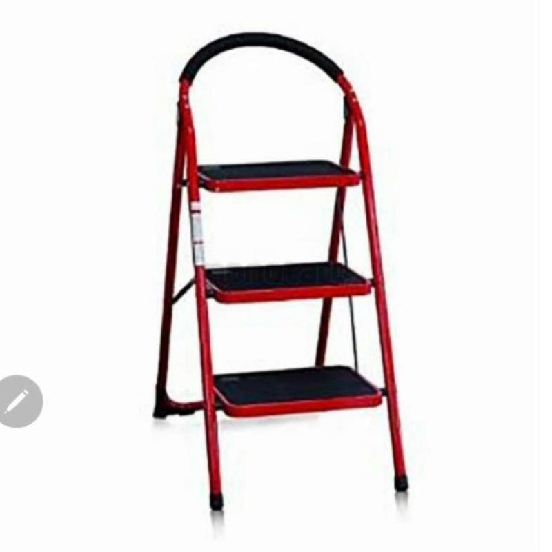 Promo Tangga Lipat 3step Injakan Ada Pegangan Tangan / 3 Step Ladder ...