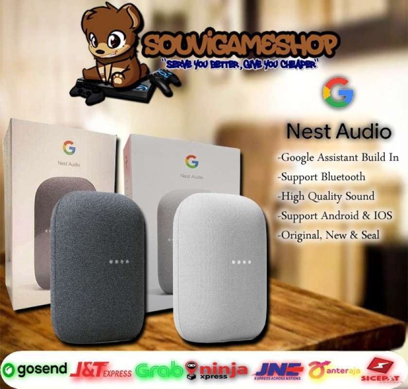 Jual GOOGLE NEST AUDIO ORIGINAL LATEST SMART SPEAKER BNIB !! - GARANSI ...