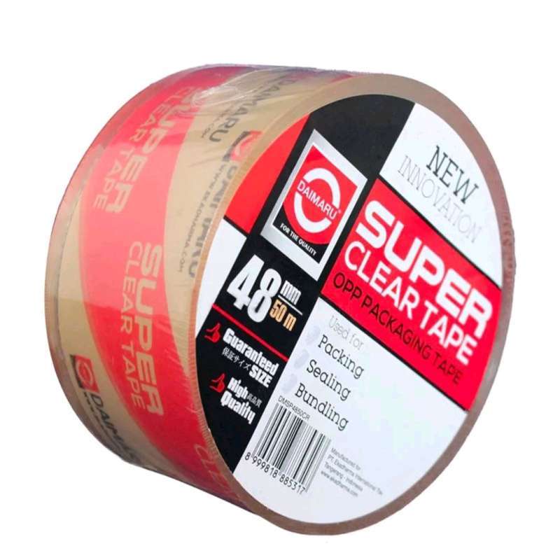 Jual DAIMARU Lakban OPP 48mm X 50m Super Clear di Seller NELShops - Kota Jakarta Timur, DKI ...