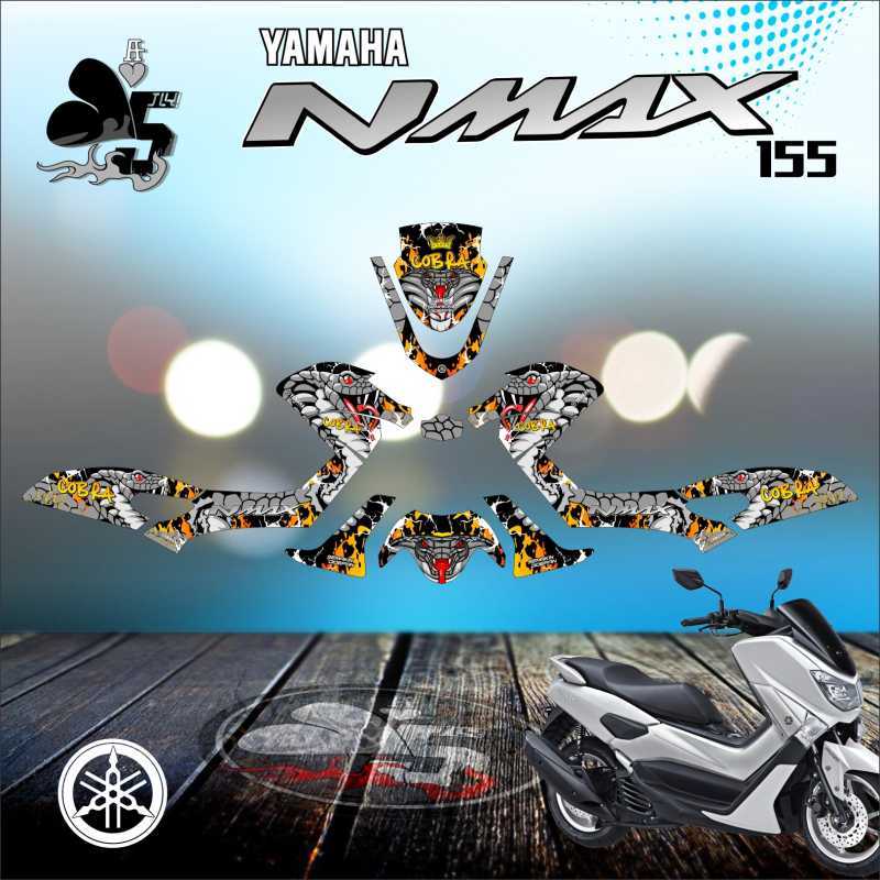 Jual STICKER DECAL YAMAHA NMAX 155 FULL BODY COBRA di Seller AS5JLY ...
