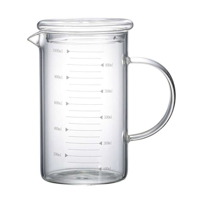 Promo Glass Measuring Cup Transparent Pitchers for Water Milk Beverage ...