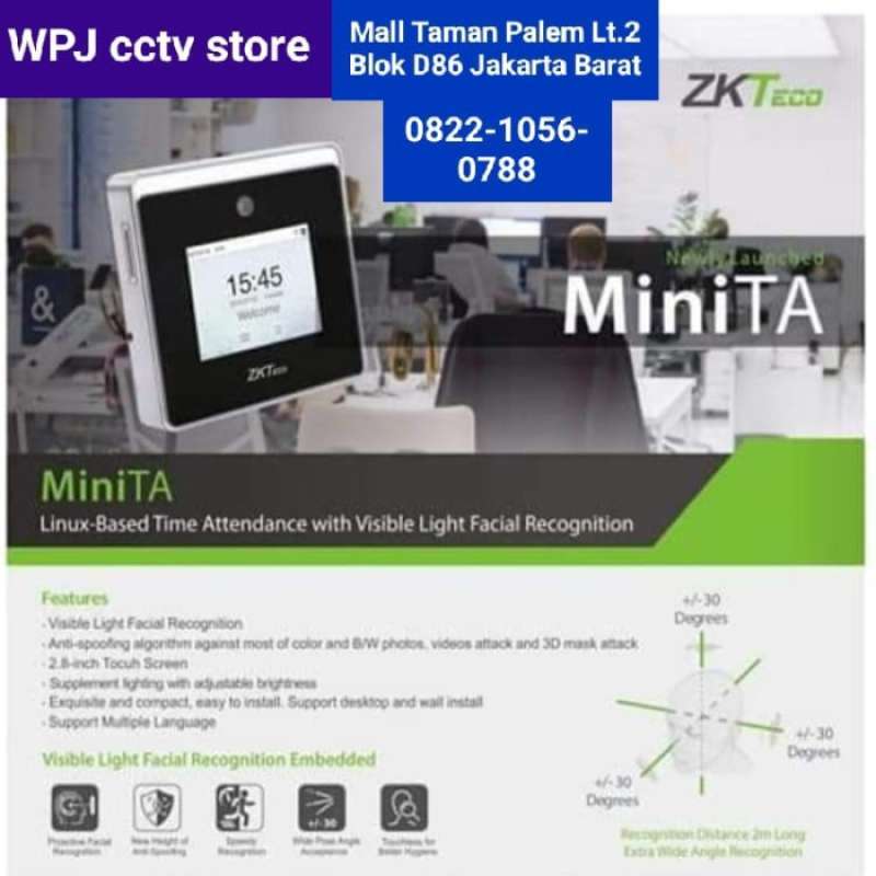 Promo Mesin Absensi Wajah Zkteco Mini Ta Diskon 10% Di Seller Kerrin ... Promo Mesin Absensi Wajah Zkteco Mini Ta Diskon 10% Di Seller Kerrin ...