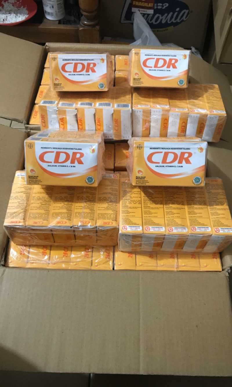 Promo CDR vitamin C 1000mg 20 tablet Diskon 33% di Seller Miyustore ...