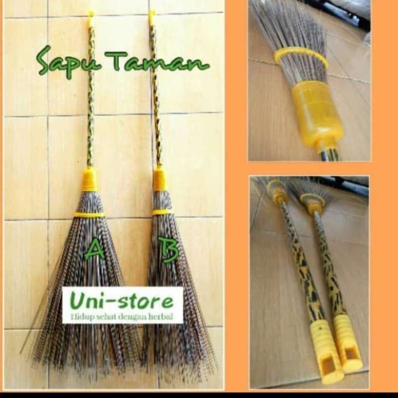 Jual Sapu Lidi Taman Gagang Panjang - Bentuk Bulat Dan Lebar AB di ...