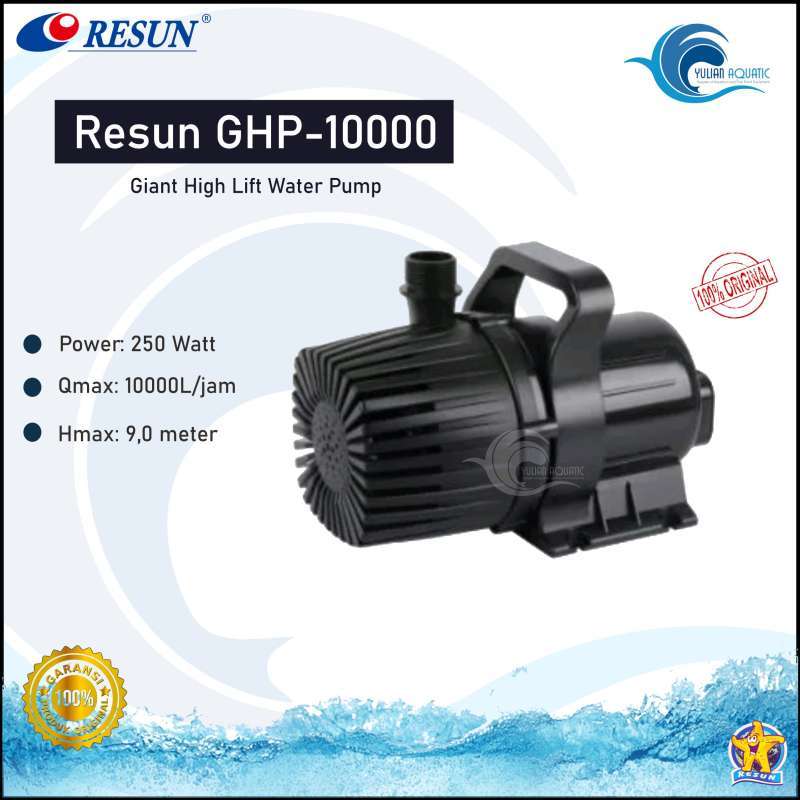 Jual Pompa Celup Resun GHP 10000 Giant High Lift Water Pump di Seller Yulian Aquatic Supplies ...