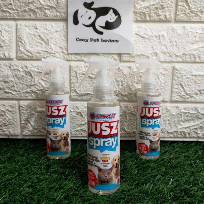 Promo Jusz Spray Supercat Obat Luka Anti Kutu Jamur Scabies 150Ml ...