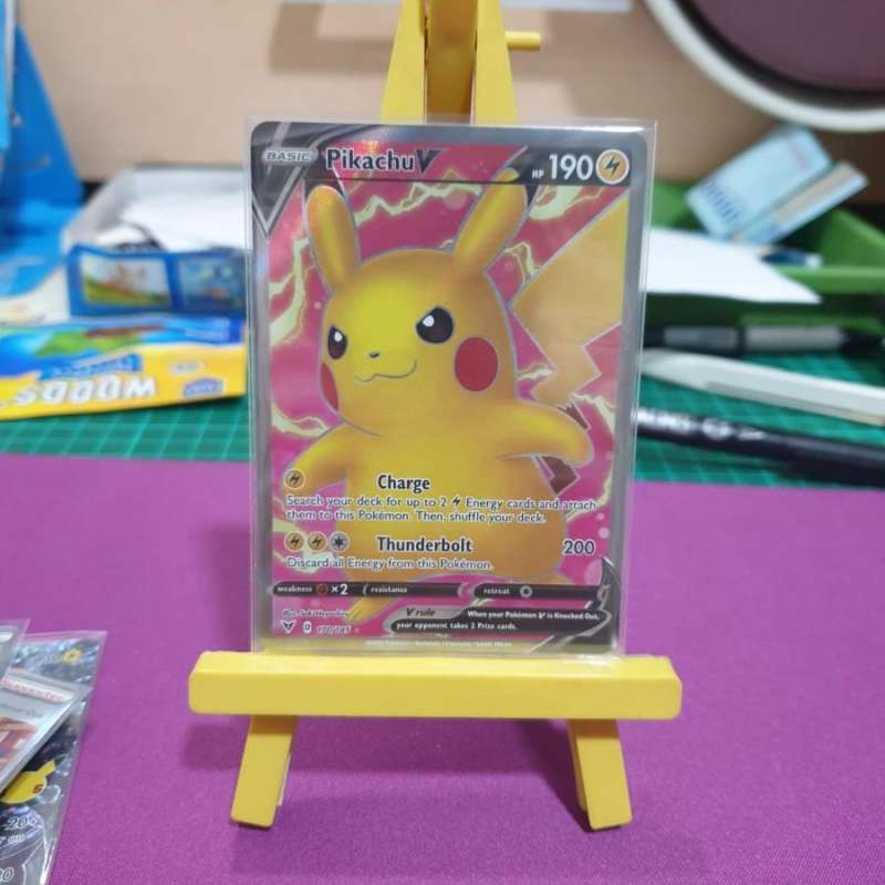 Jual Pokemon TCG English - Pikachu V SR Vivid Voltage di Seller komplit ...