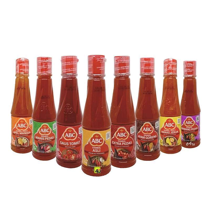 Promo ABC - Saus SAMBAL dan TOMAT - 135ml BOTOL KECIL - AYAM GORENG ...