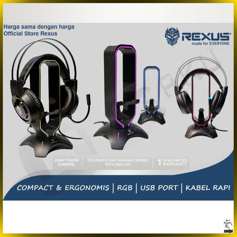 Jual Rexus Headphone Stand Original, Murah & Diskon Februari 2024 | Blibli