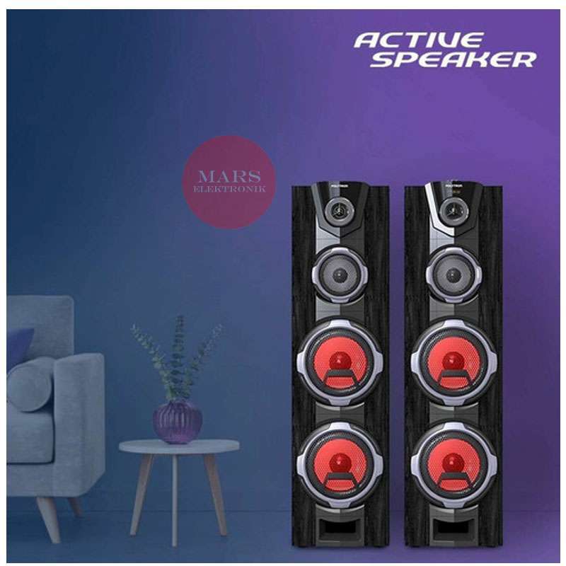 Jual Speaker Active Polytron Pas-8f22 / Pas-8ff22 - Top Panel Control ...