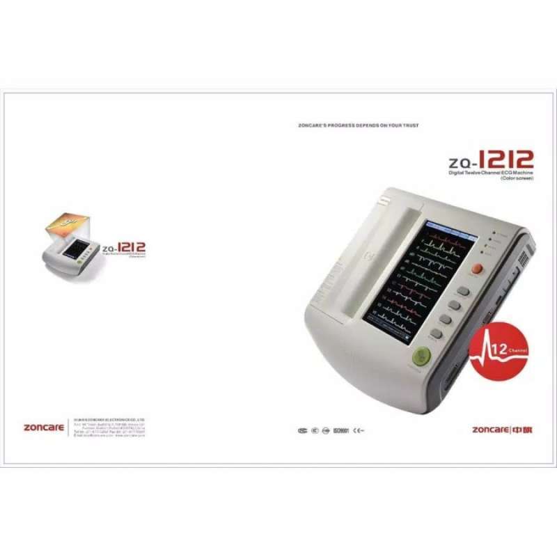 Jual Ecg Zonecare 12 Channel Zq-1212 Di Seller Laylaa Shop - Wanasari ...