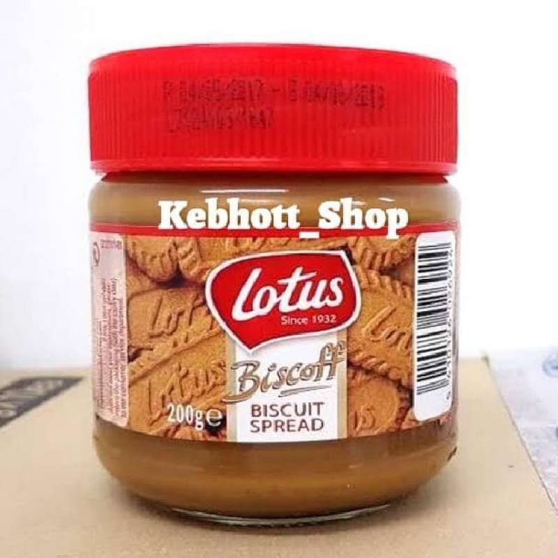 Jual Lotus Biscoff Biscuit Spread Jam Original 200gr | Selai Biskuit ...