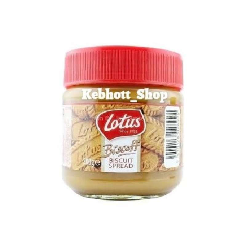 Jual Lotus Biscoff Biscuit Spread Jam Original 200gr | Selai Biskuit ...