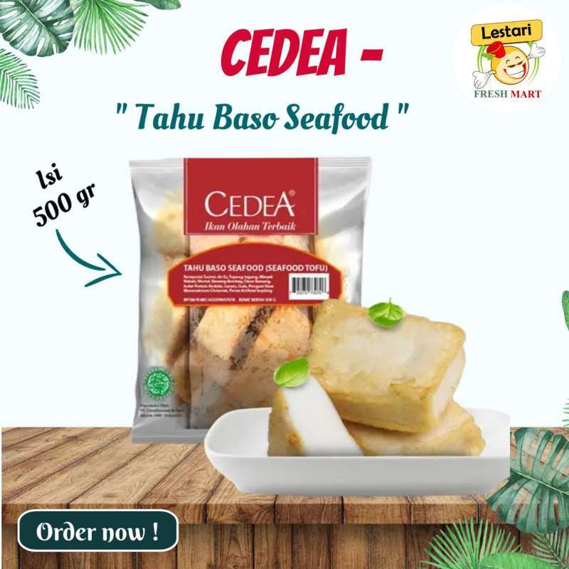 Jual Cedea Tahu Baso Seafood Tahu Bakso Seafood 500gr Halal di Seller ...