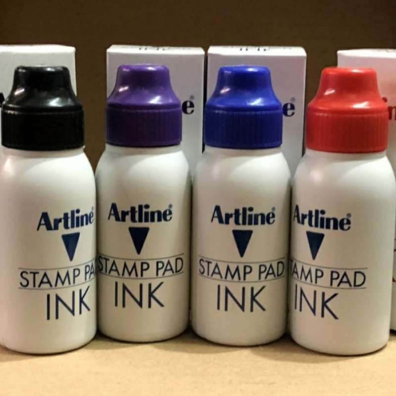 Jual Tinta Stempel / Stamp Pad Ink Artline di Seller Ashlynn Shop ...