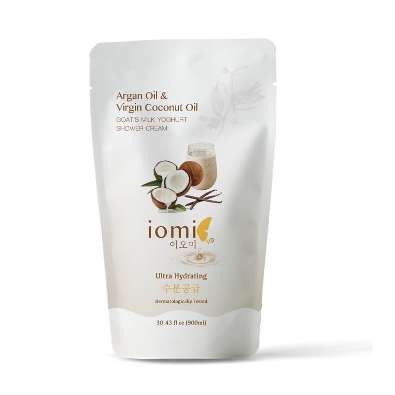 Jual Iomi Yoghurt Milk Shower Cream Argan Virgin Coconut Oil Sabun ...