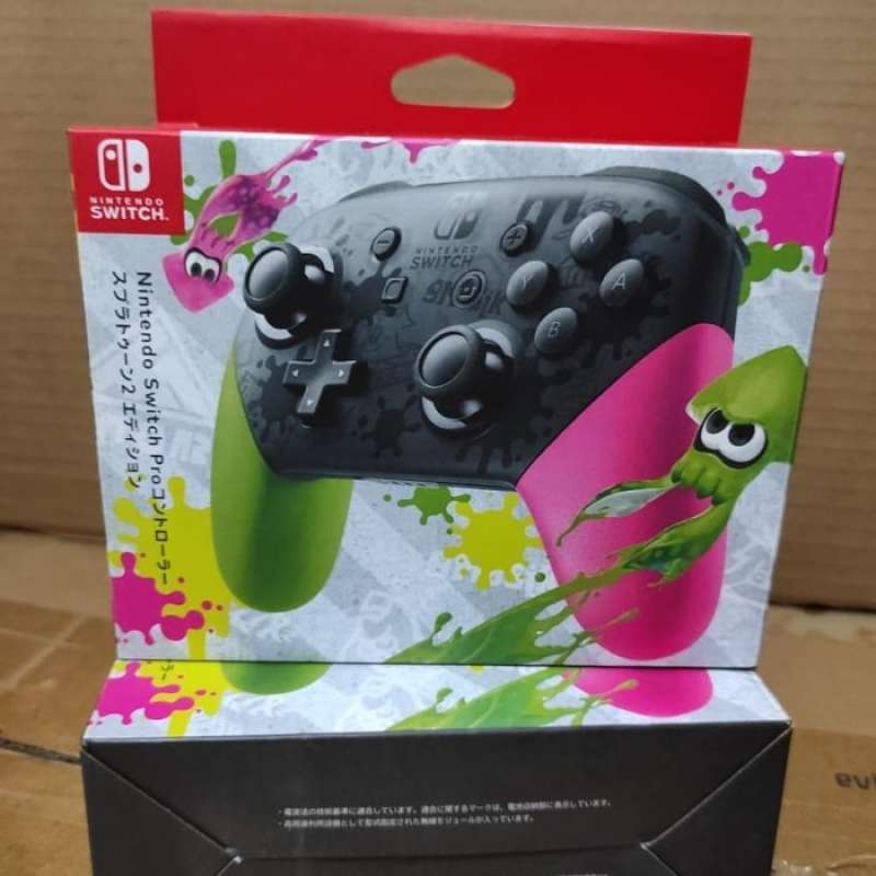 Jual Nintendo Switch Pro Controller Splatoon 2 Edition di Seller Play ...
