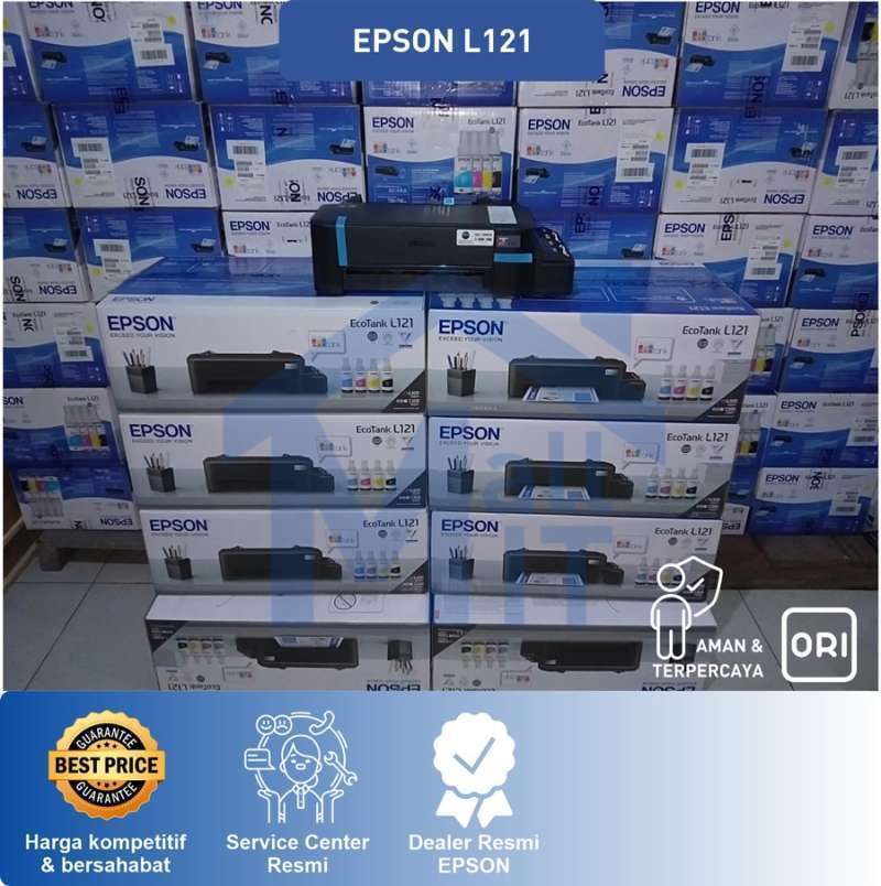 Promo Diskon-printer Epson L121 L-121 L 121 Printer Murah A4 Penganti L120 L-120 Diskon 14% Di ...