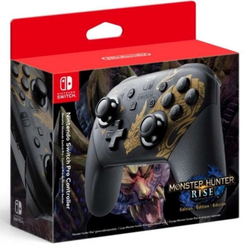 Jual Nintendo Switch Pro Controller Monster Hunter Rise Edition di ...