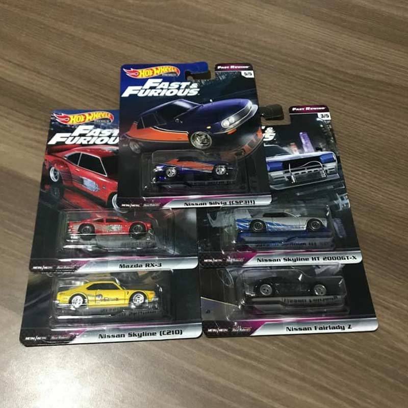 Jual Hot Wheels Fast and Furious Rewind E JDM FNF Nissan Skyline ...