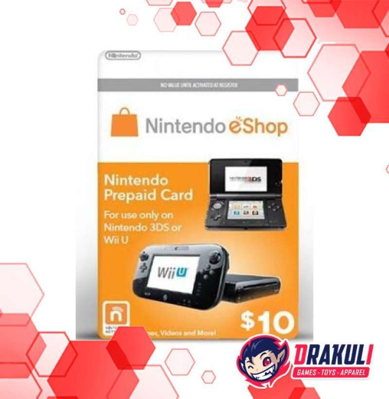 Jual Nintendo Switch Wallet Card Us $10 (Usa Account) di Seller Play ...
