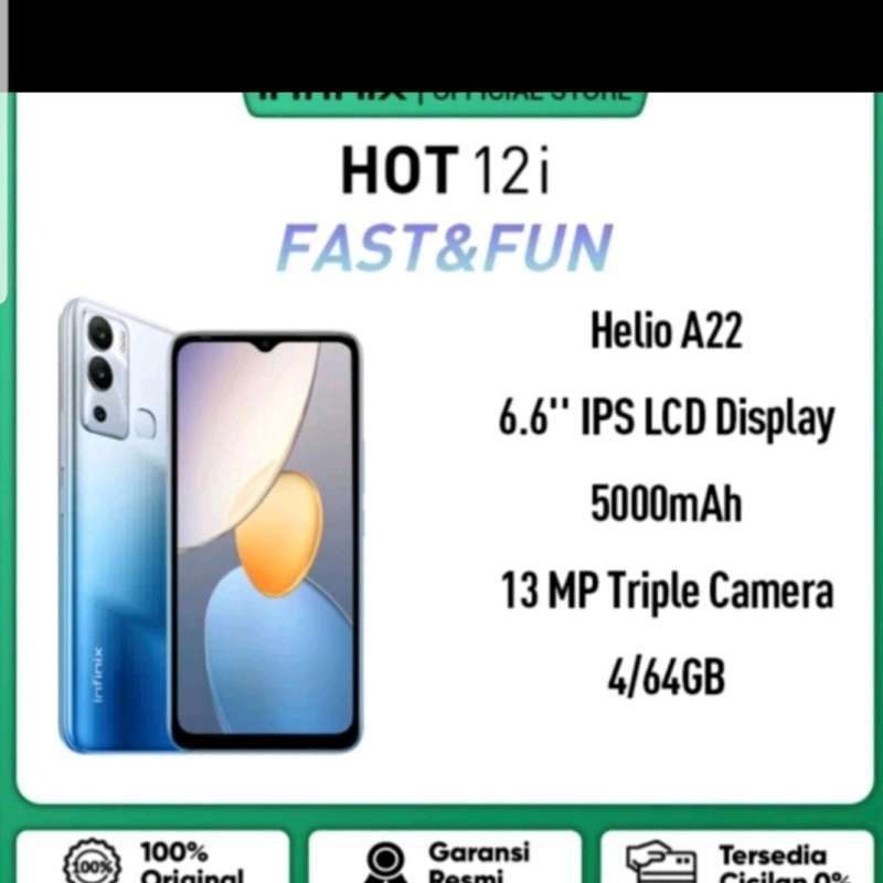 Infinix Hot 12 I - Harga dan Spesifikasi Terbaru Mei 2026