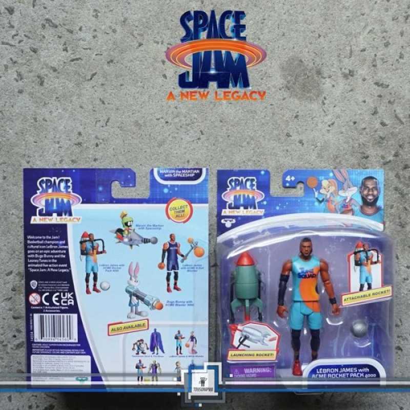 Jual Space Jam A New Legacy Lebron James With Acme Rocket Pack 4000 ...