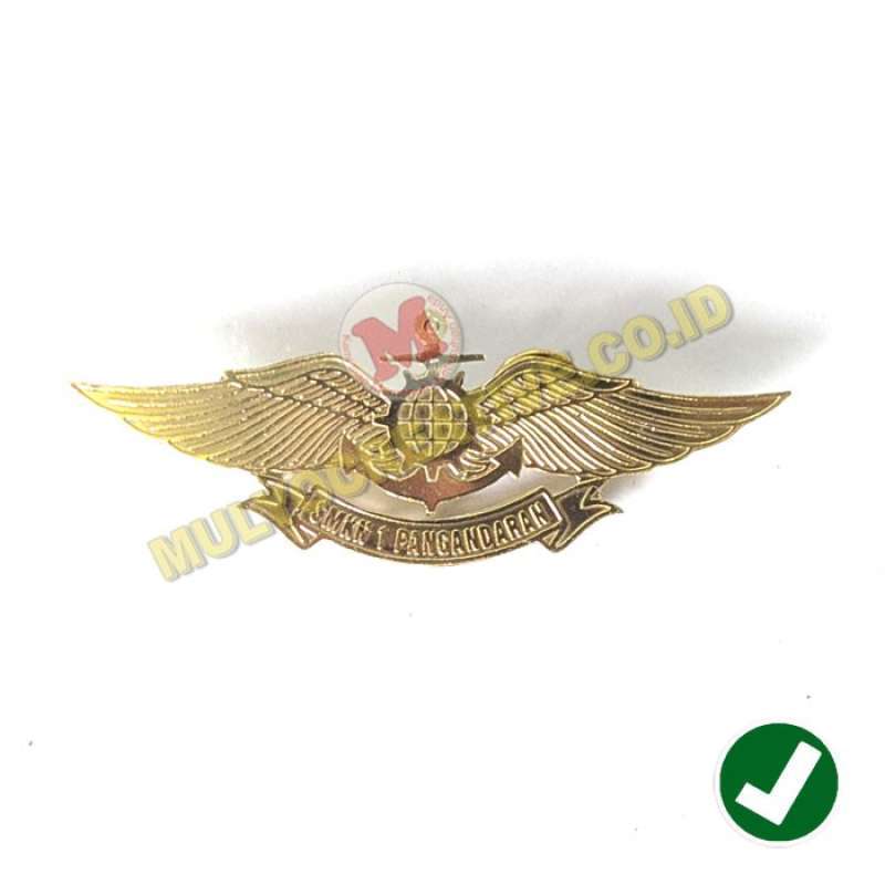 Jual Wing Logo Sekolah SMK Pangandaran Lencana Wing Atribut Sekolah SMK ...