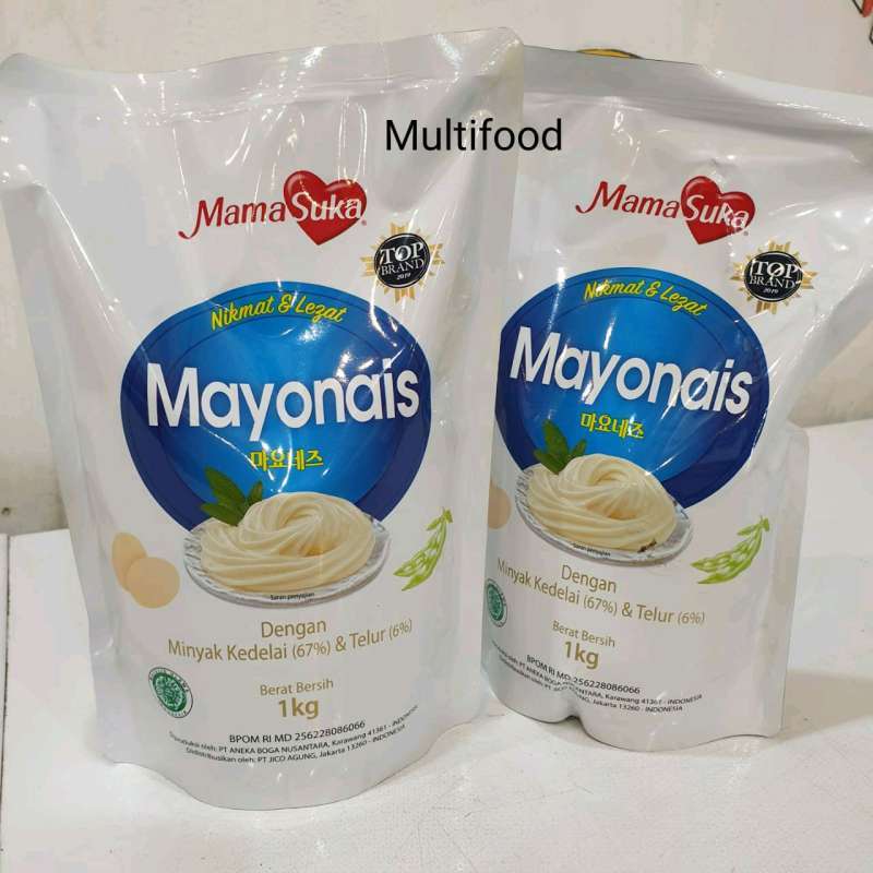 Jual Mayonaise mamasuka 1kg / mayones 1kg / mama suka mayonaise di ...