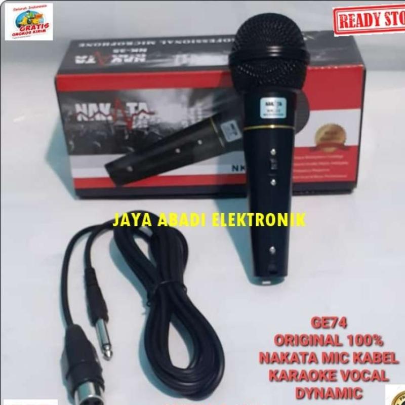 Promo NAKATA MIC KABEL BAHAN PVC MIKROPHONE KARAOKE VOKAL AUDIO SOUND ...