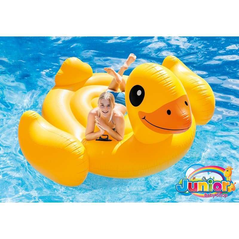 Jual Intex 56286 Mega Yellow Duck Island - Pelampung Ban Renang Di ...